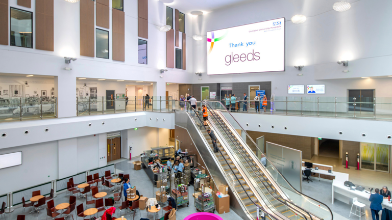 The Royal Liverpool University Hospital > Projects > Gleeds