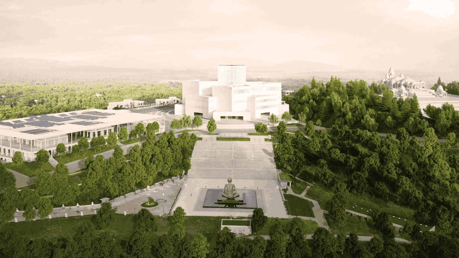 Shrimad Rajchandra Ashram Dharampur, Gujarat > Projects > Gleeds