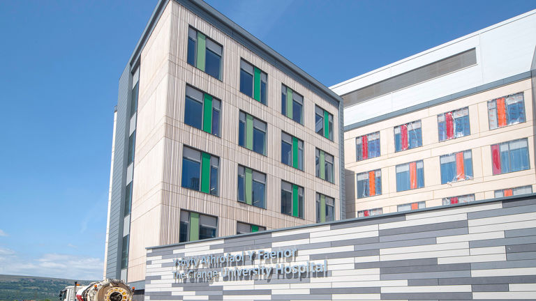 The Grange University Hospital > Projects > Gleeds